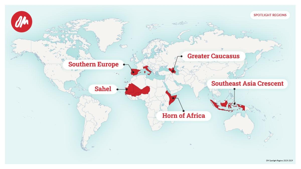Régions mises en lumière | OM.org